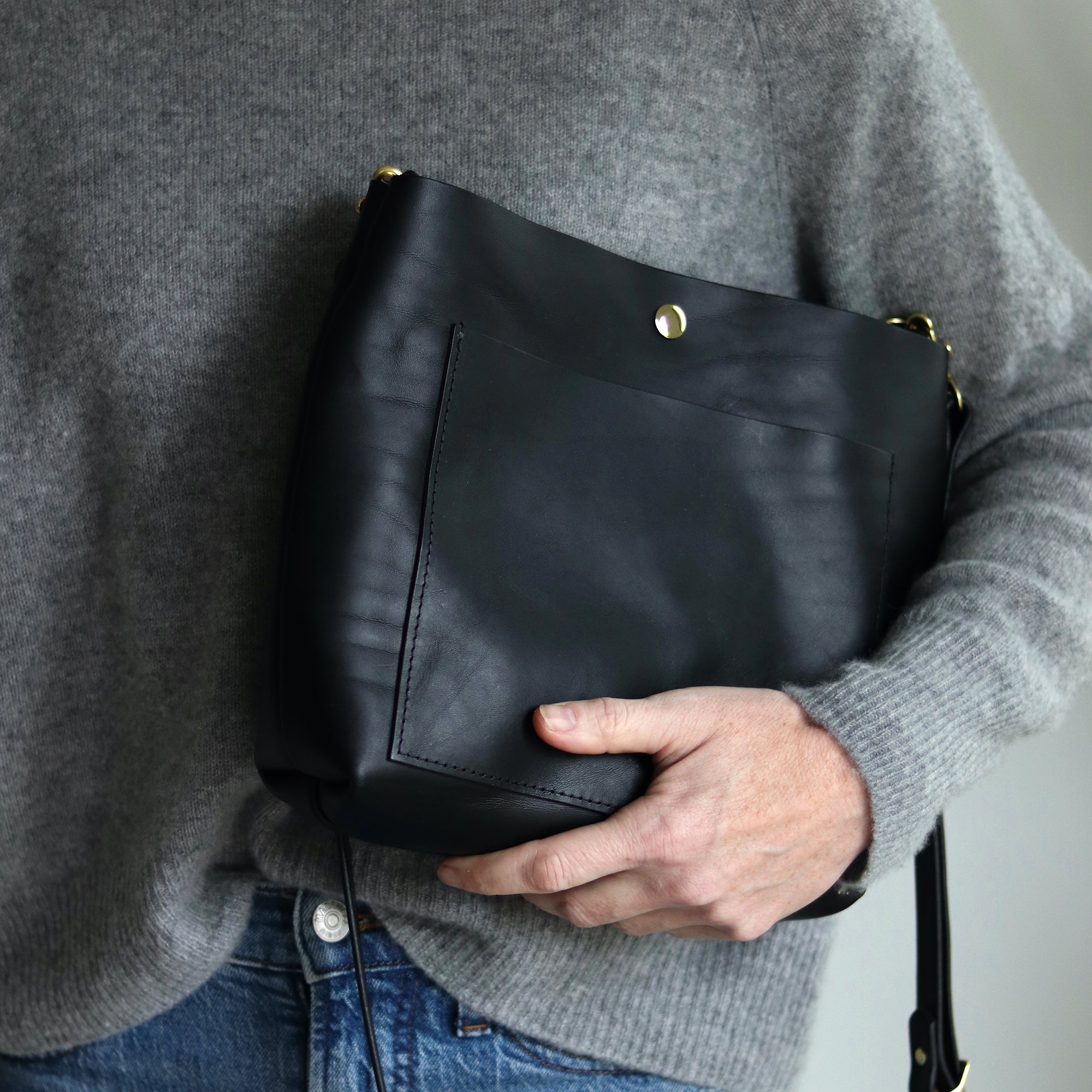 Mini Day Bag - Black – Juliette Rose Designs